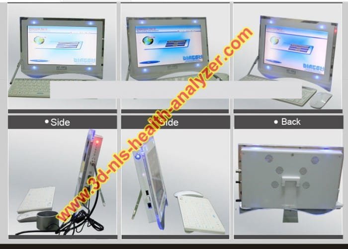 Touch Screen All In One 3D MAR NLS Full Body Diagnostic System/High ...