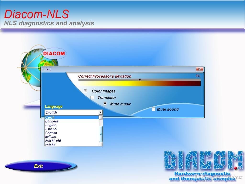 3d Nls Software - MAIKONG 3d Nls Health Analyzer | 3d Nls Health ...